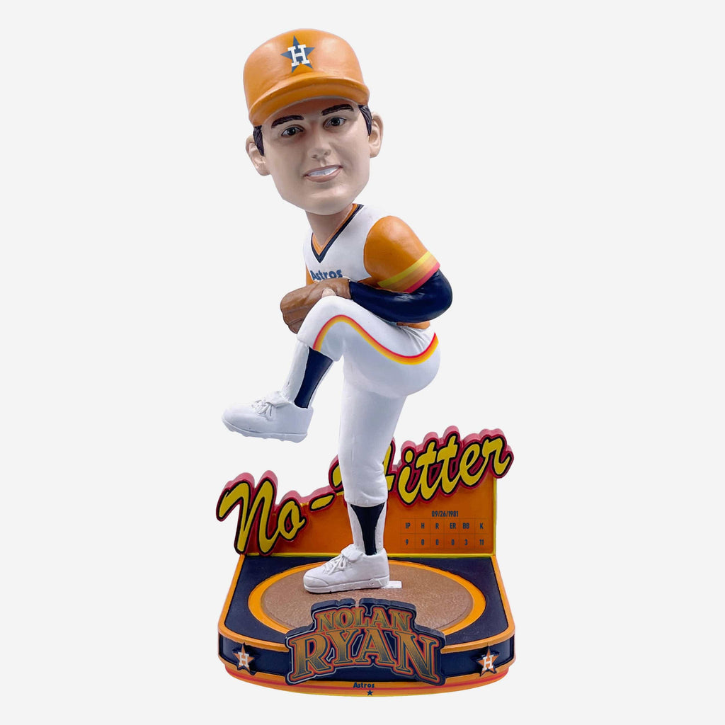Nolan Ryan Houston Astros No Hitter Bobblehead FOCO