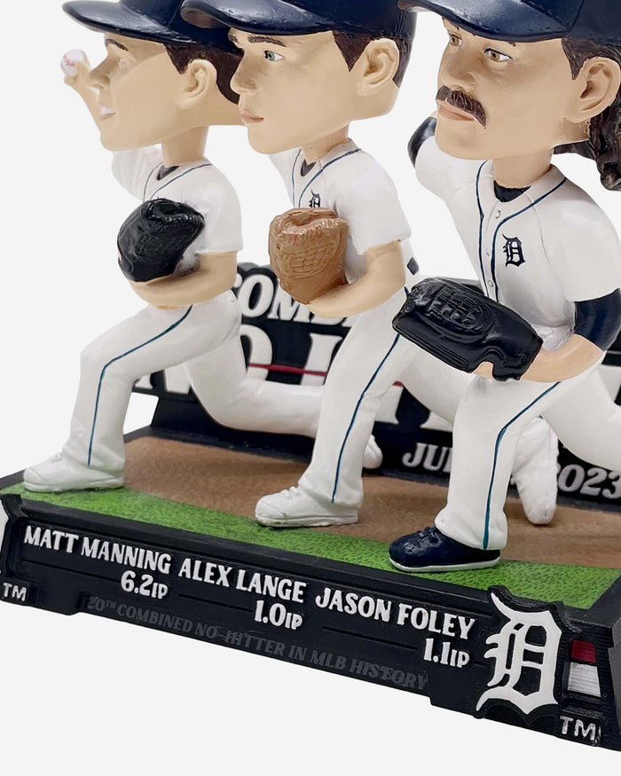 Matt Manning & Jason Foley & Alex Lange Detroit Tigers Combined No Hit FOCO