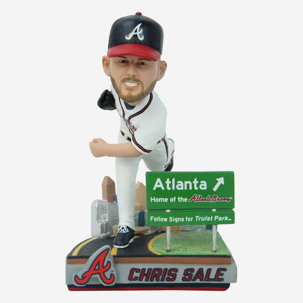 Chris Sale Atlanta Braves Next Stop Bobblehead FOCO