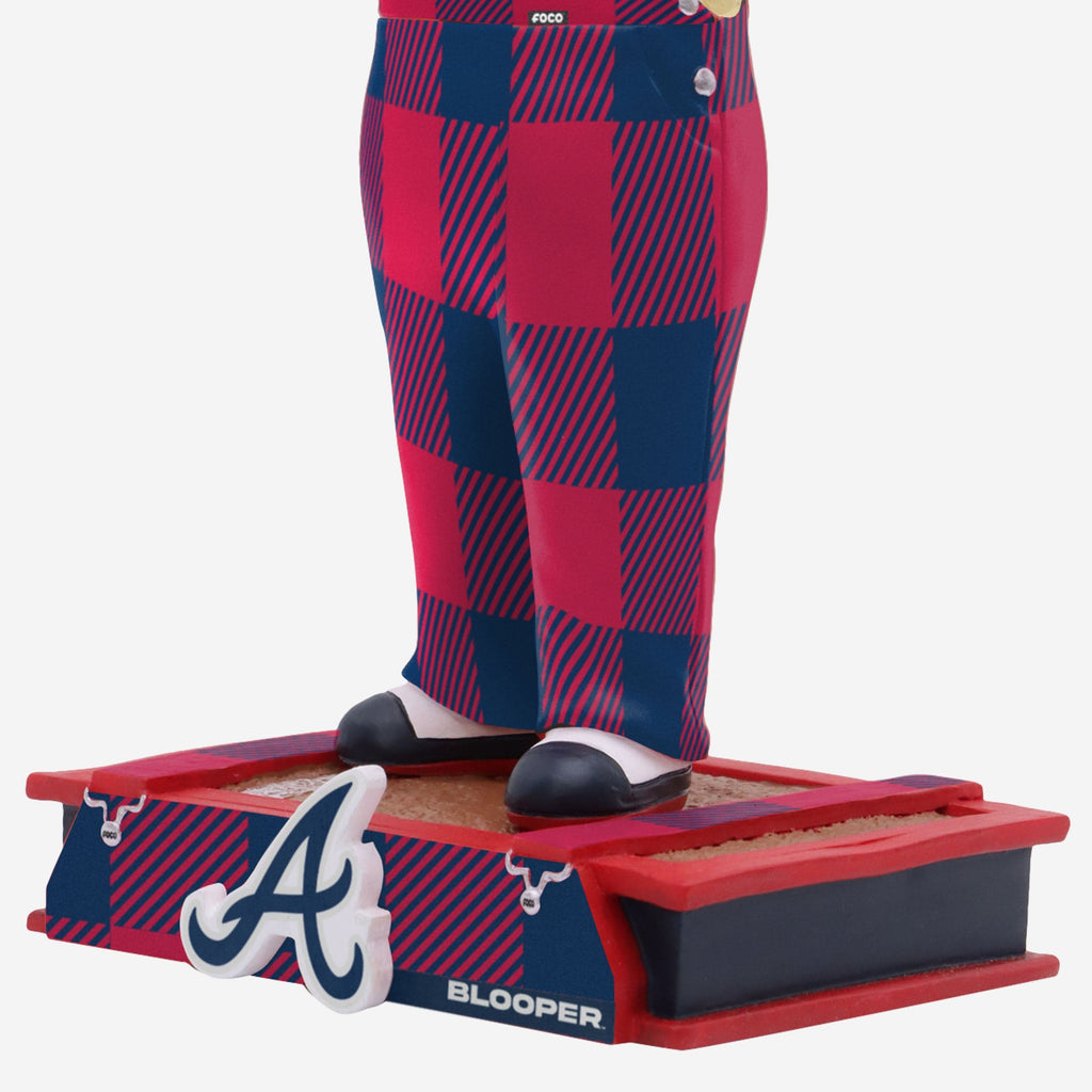 Blooper Atlanta Braves Bib Overalls Mascot Bobblehead FOCO
