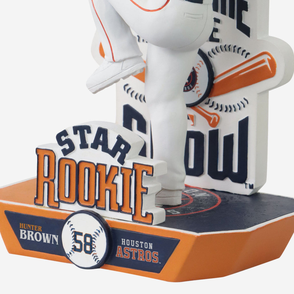 Hunter Brown Houston Astros Star Rookie Bobblehead FOCO