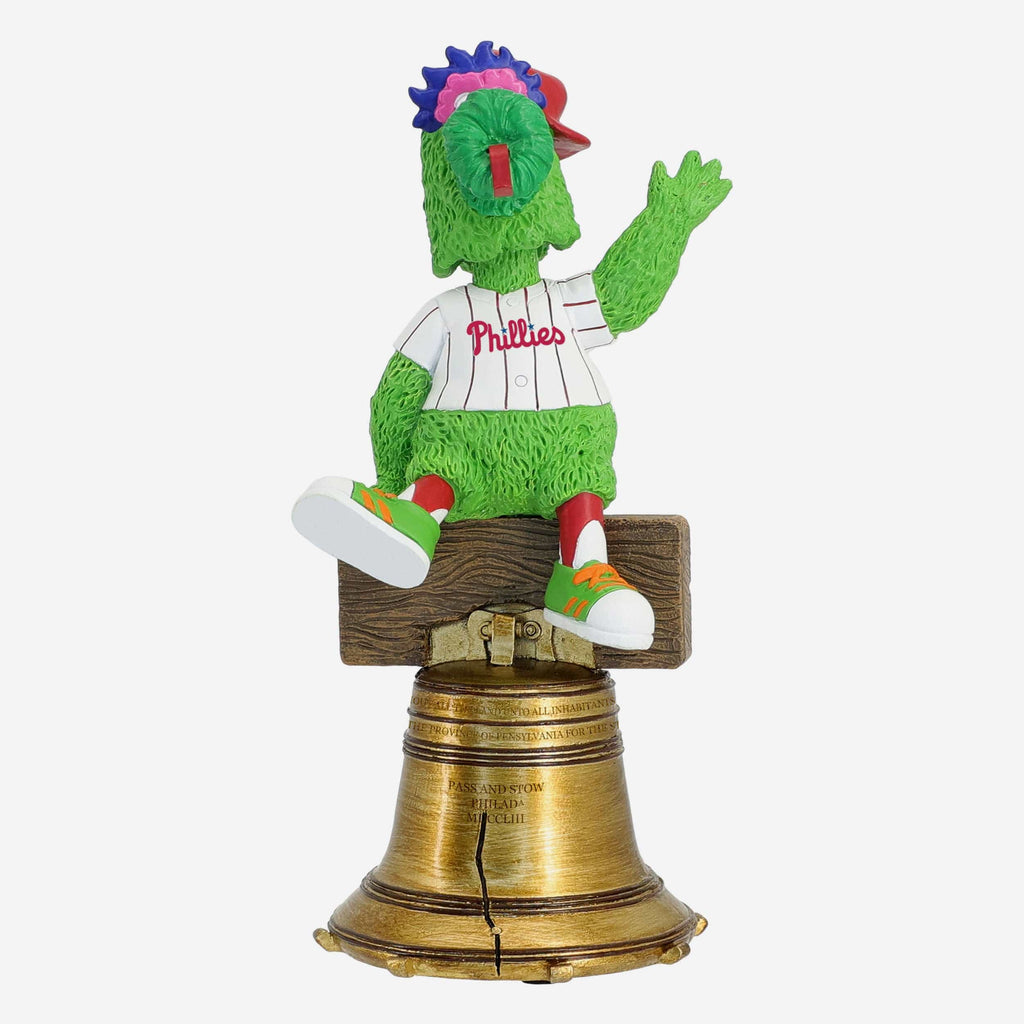 Phillie Phanatic Philadelphia Phillies Ring the Bell Base Mascot Bobbl FOCO