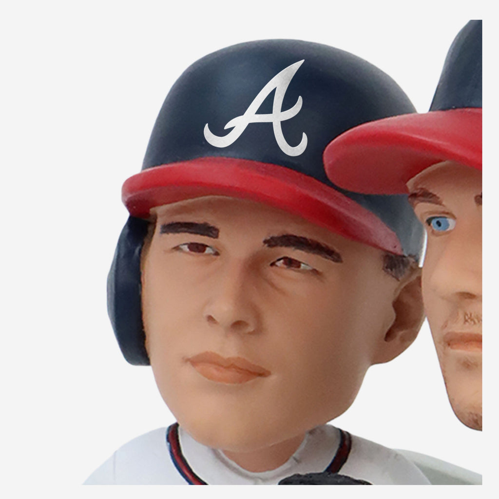 Chipper Jones & Austin Riley Atlanta Braves Then and Now Bobblehead FOCO