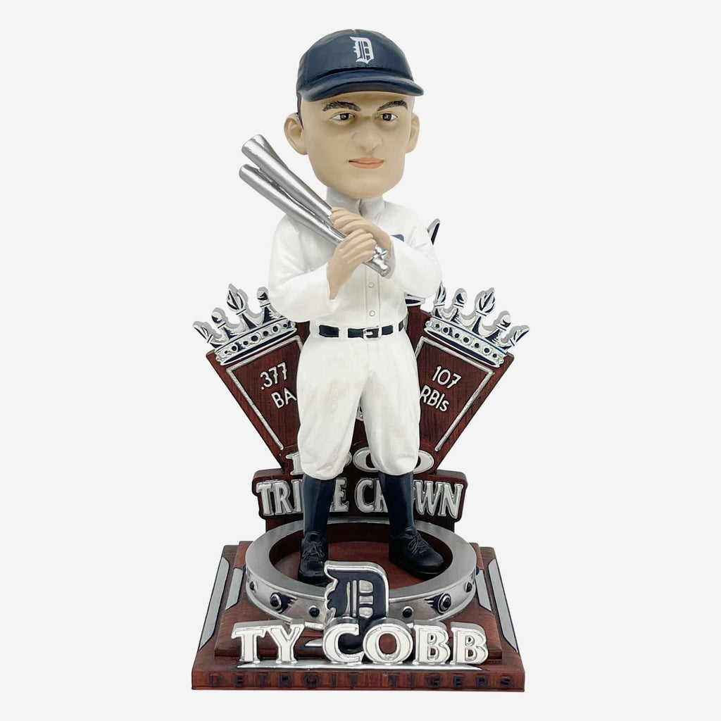Ty Cobb Detroit Tigers 1909 Triple Crown Bobblehead FOCO