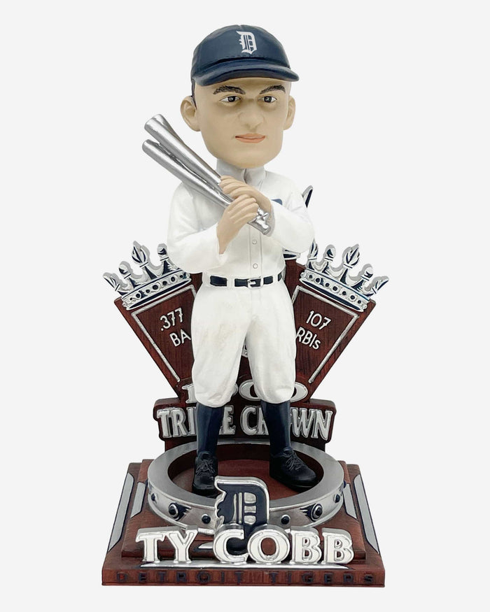 Ty Cobb Detroit Tigers 1909 Triple Crown Bobblehead FOCO