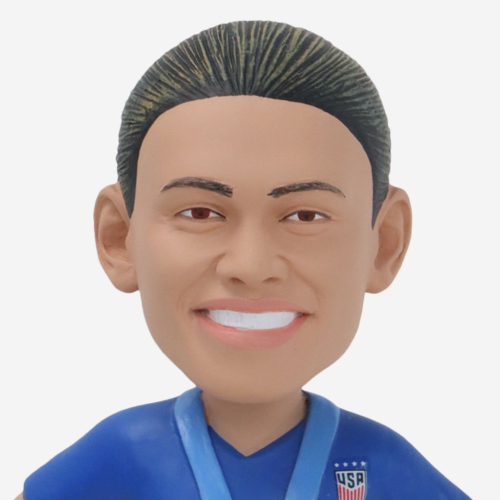 Trinity Rodman US Women's National Soccer Team Gold Medal Bobblehead FOCO