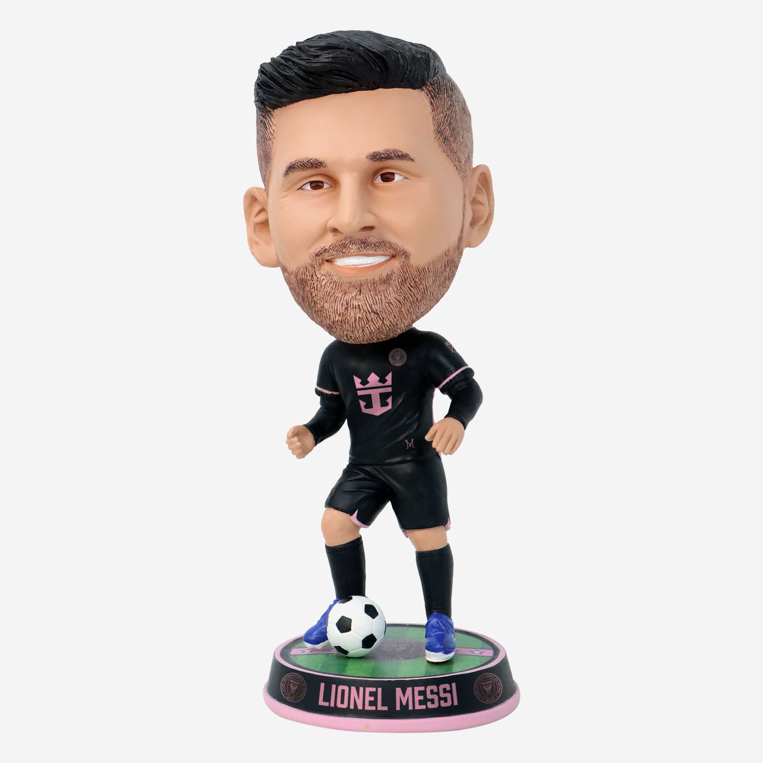 Lionel Messi Inter Miami CF Field Stripe Variant Bighead Bobblehead FOCO