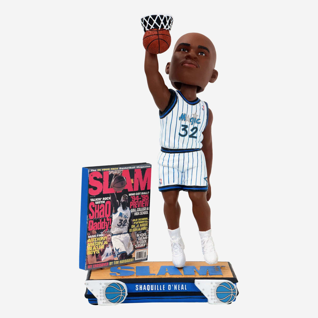 Shaquille O'Neal Orlando Magic Shaq Daddy Slam Magazine Cover Bobblehe FOCO