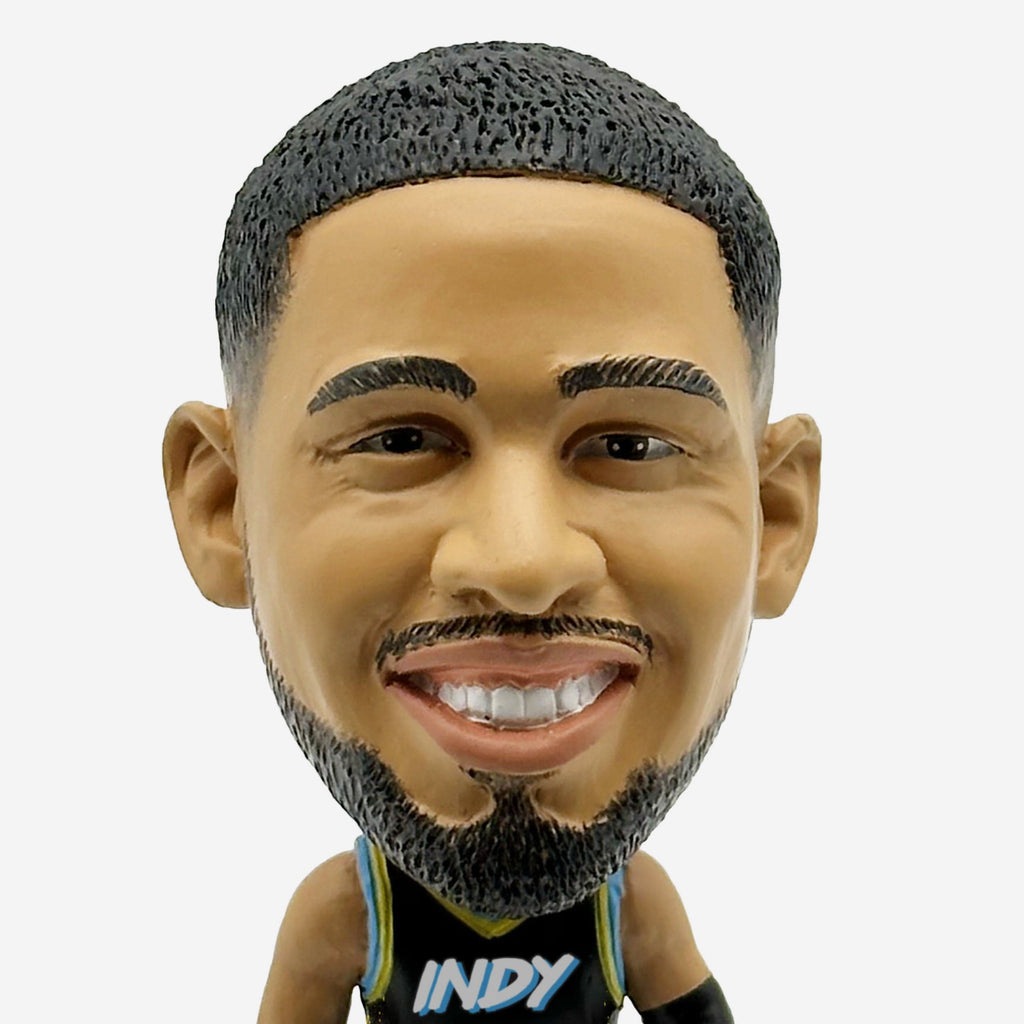 Tyrese Haliburton Indiana Pacers 2024 City Jersey Court Stripe Mini Bi FOCO