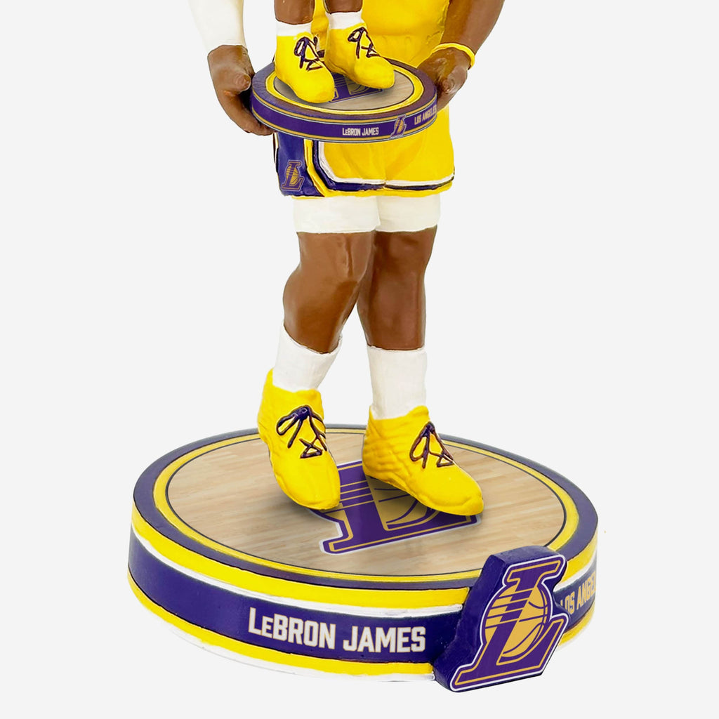 LeBron James Los Angeles Lakers Bobble Dubblz Bobblehead FOCO