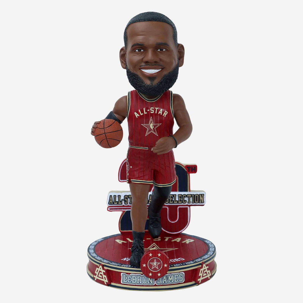 LeBron James Los Angeles Lakers 20x All-Star Bobblehead FOCO