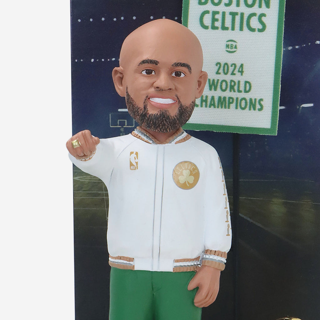 Derrick White Boston Celtics 2024 Banner Raising Bobblehead FOCO