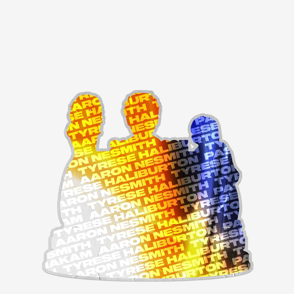 Indiana Pacers 2025 Eastern Conference Champions Mini Bobblehead Scene FOCO