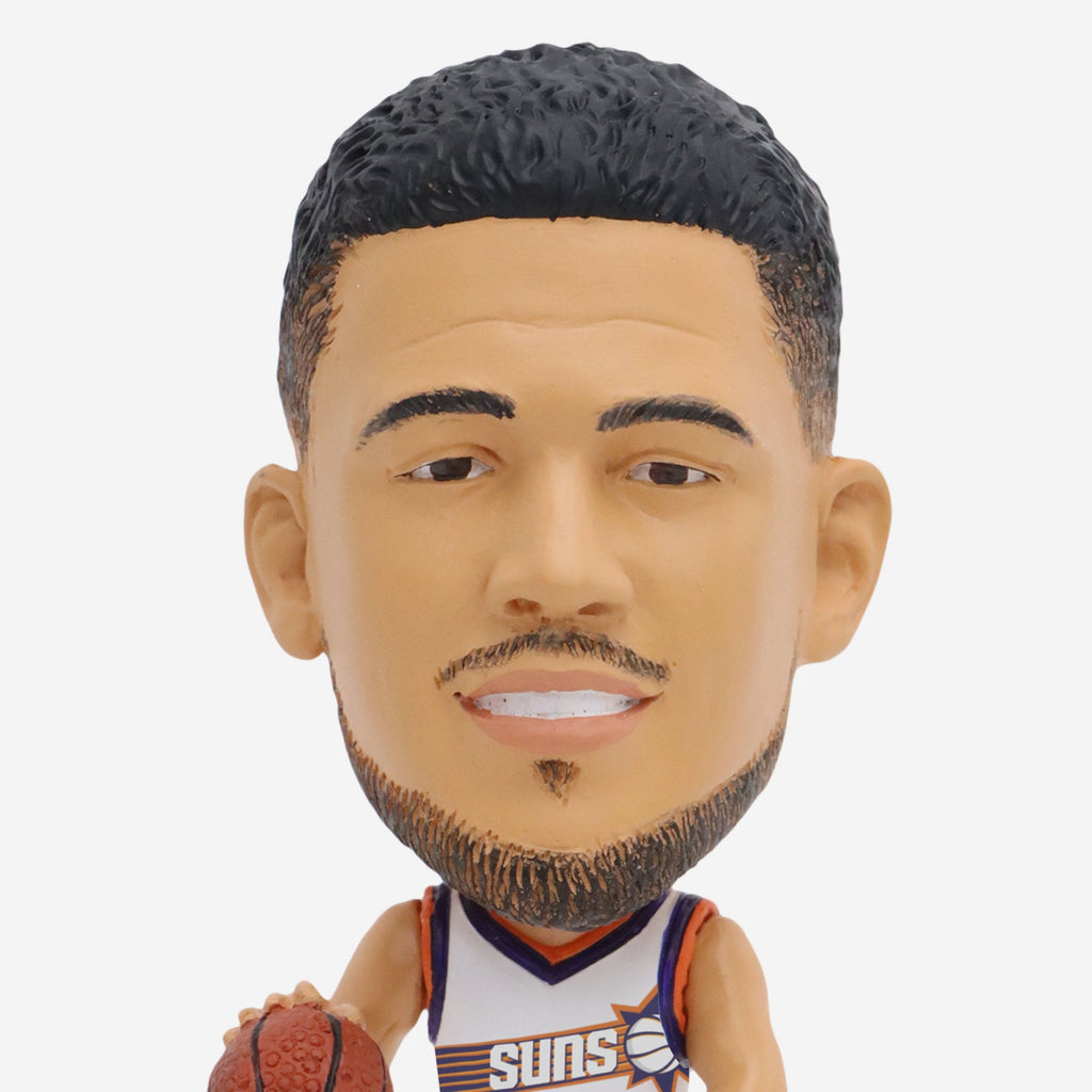 Devin Booker Phoenix Suns Court Stripe Mini Bighead Bobblehead FOCO