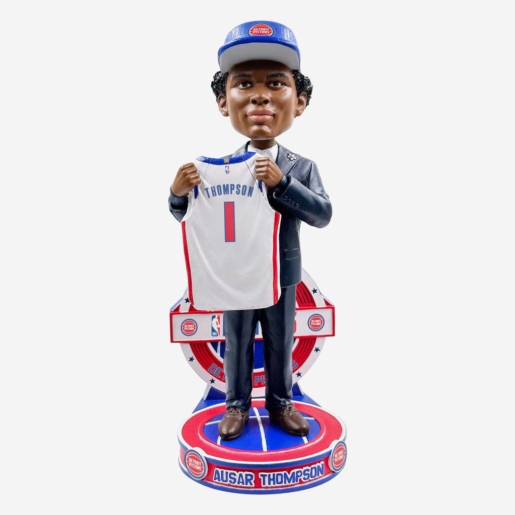 Ausar Thompson Detroit Pistons 2023 Draft Pick Bobblehead FOCO