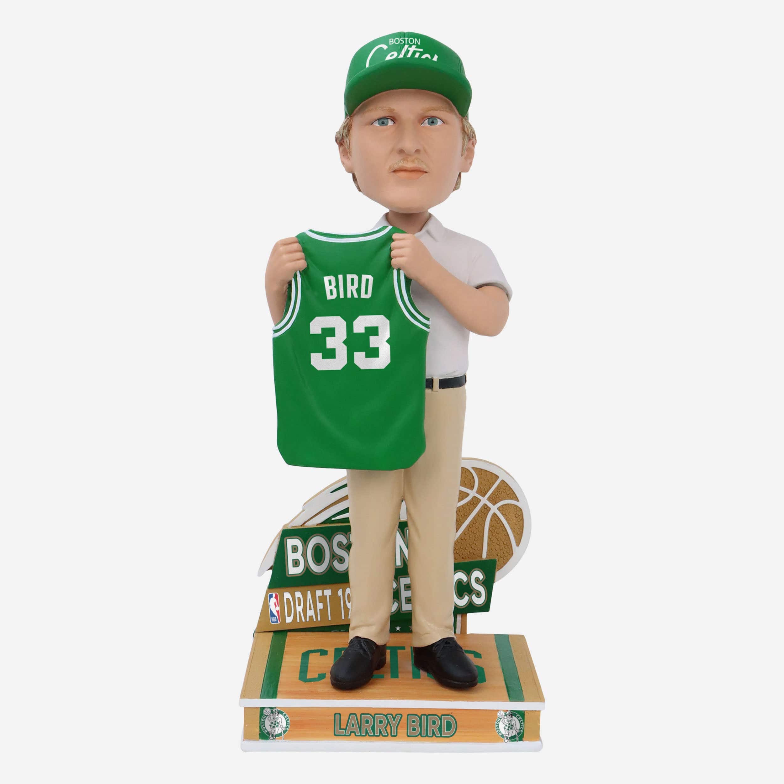 Larry Bird Boston Celtics 1978 Draft Pick Bobblehead FOCO