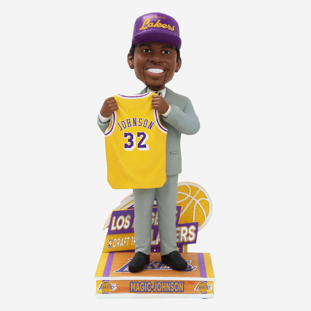 Magic Johnson Los Angeles Lakers 1979 Draft Pick Bobblehead FOCO