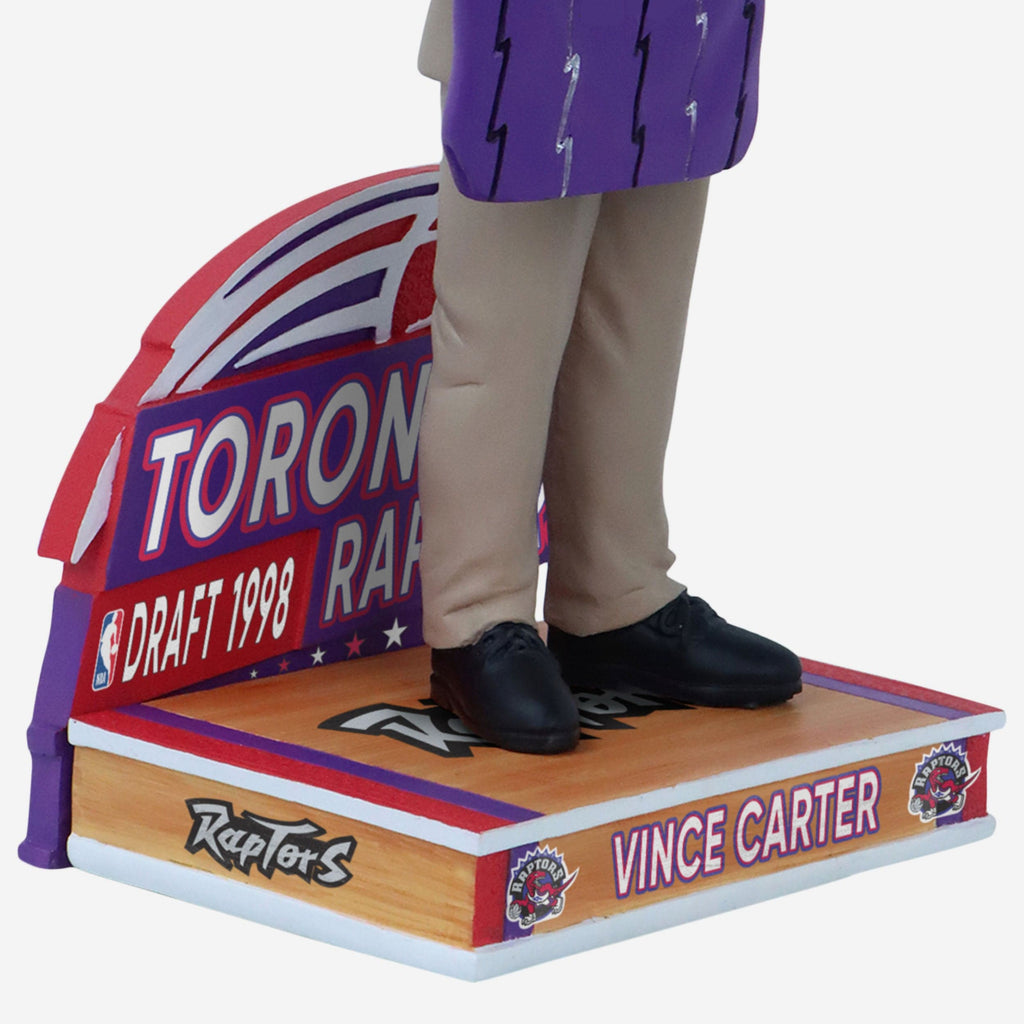 Vince Carter Toronto Raptors 1998 Draft Pick Bobblehead FOCO