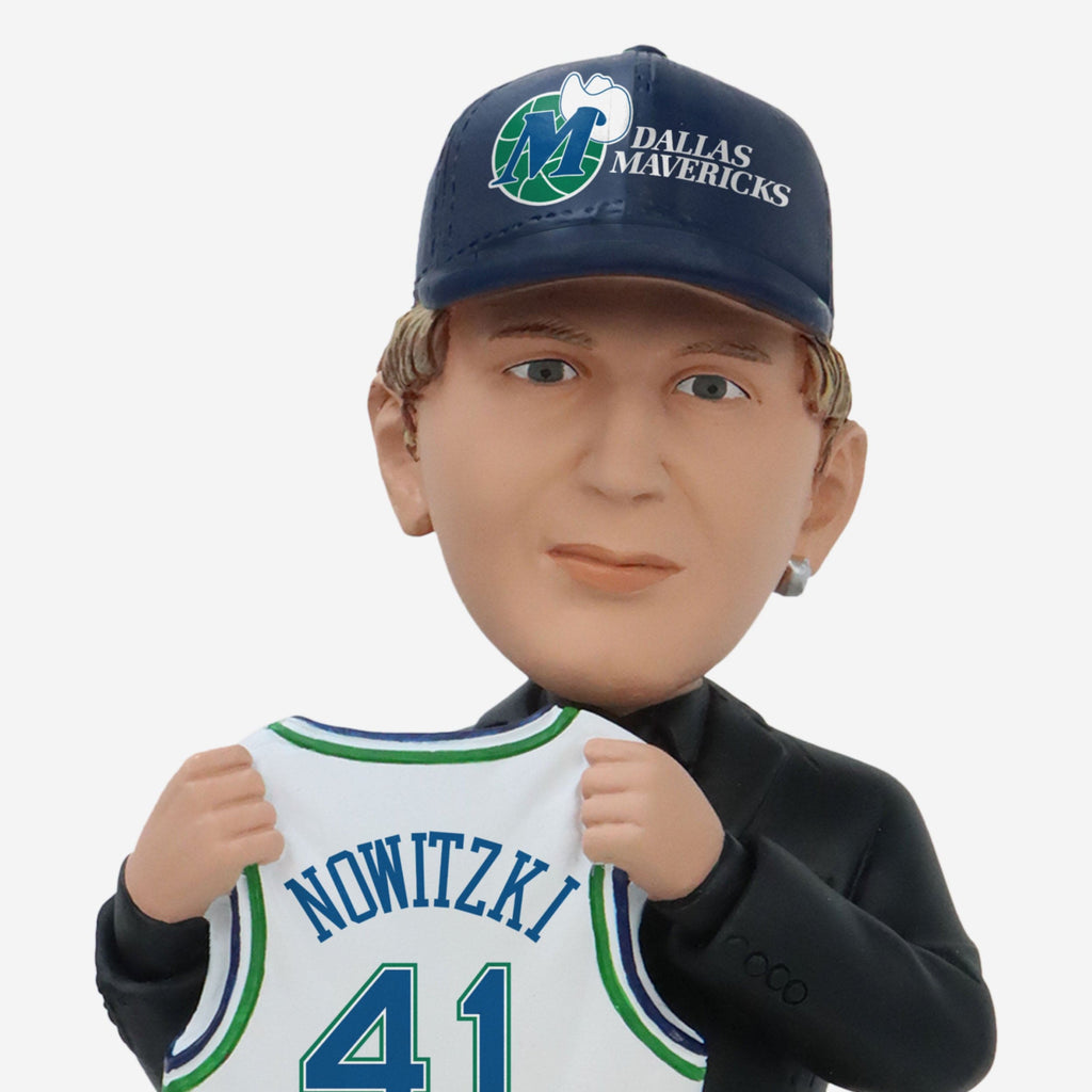 Dirk Nowitzki Dallas Mavericks 1998 Draft Pick Bobblehead FOCO