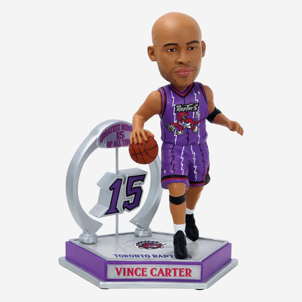 Vince Carter Toronto Raptors Legendary Number 15 Bobblehead FOCO