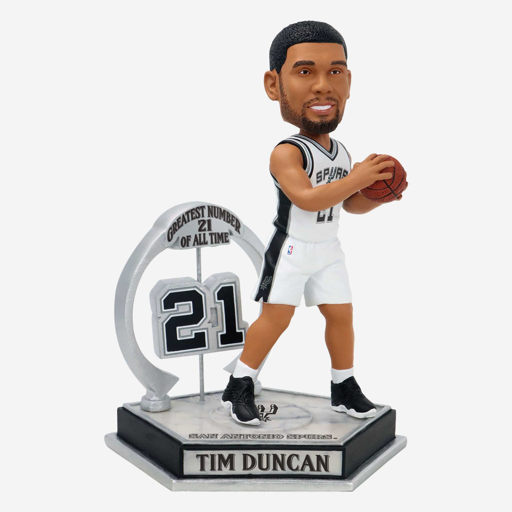 Tim Duncan San Antonio Spurs Legendary Number 21 Bobblehead FOCO