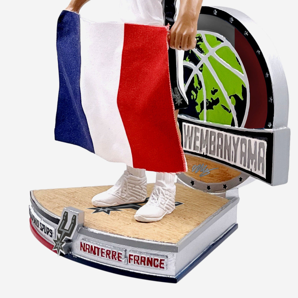 Victor Wembanyama San Antonio Spurs French National Flag International FOCO