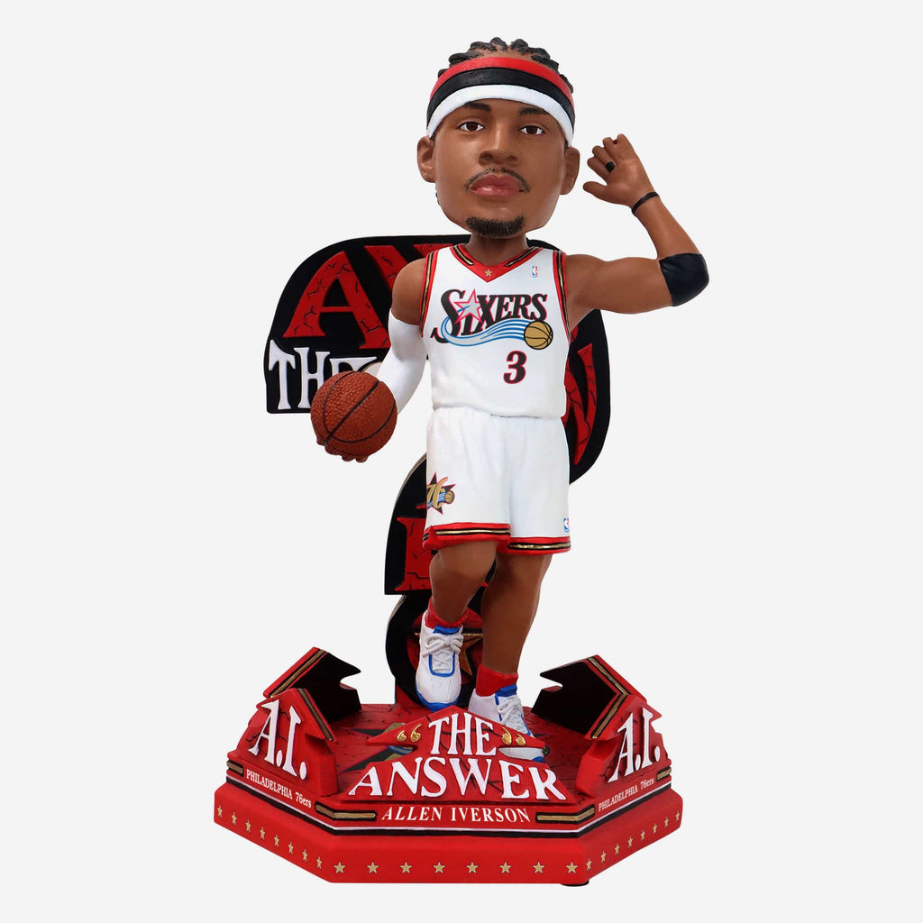 Allen Iverson Philadelphia 76ers Nickname Bobblehead FOCO