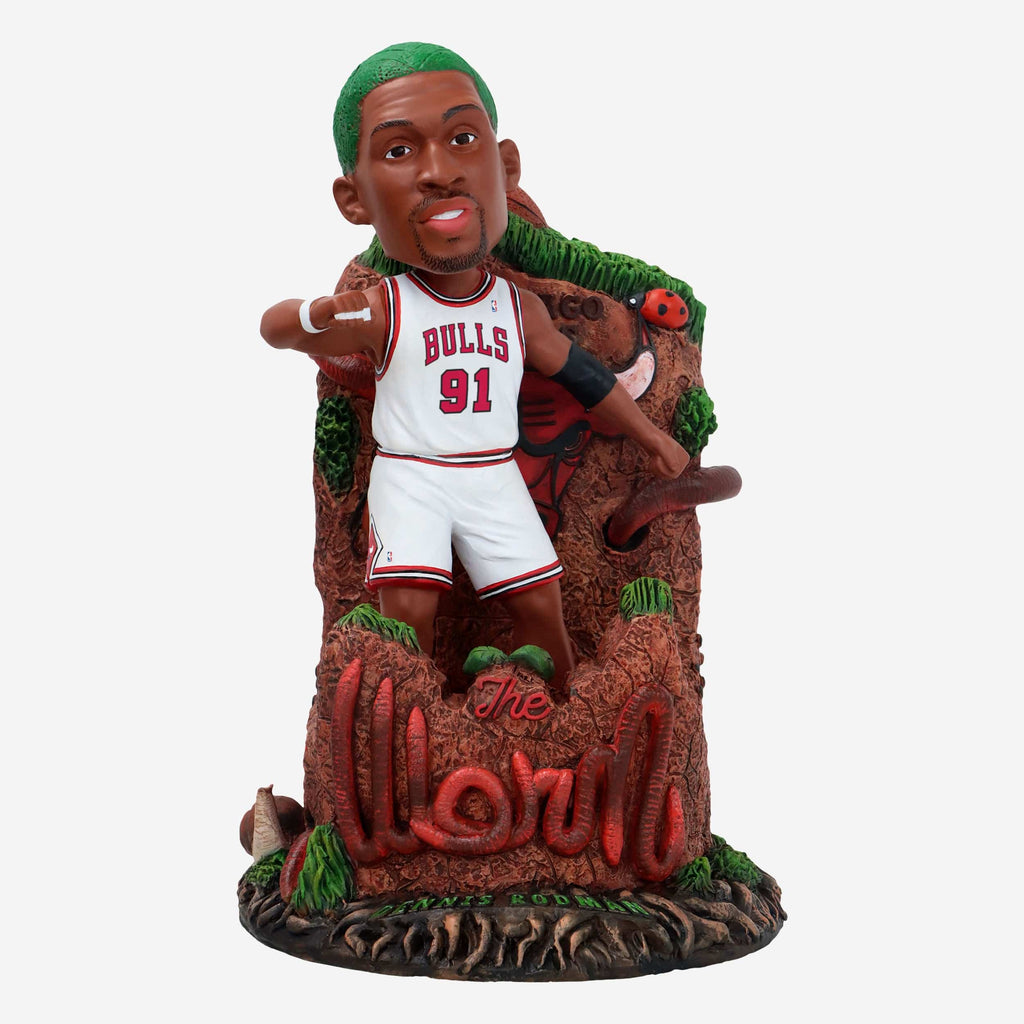 Dennis Rodman Chicago Bulls Nickname Bobblehead FOCO