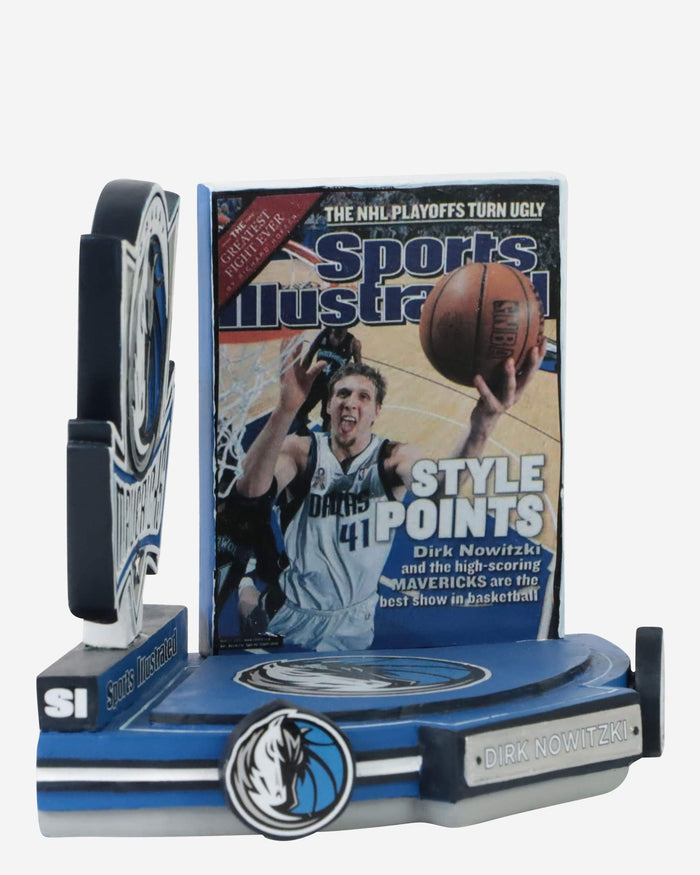 Dirk Nowitzki Dallas Mavericks Sports Illustrated Cover Bobblehead FOCO