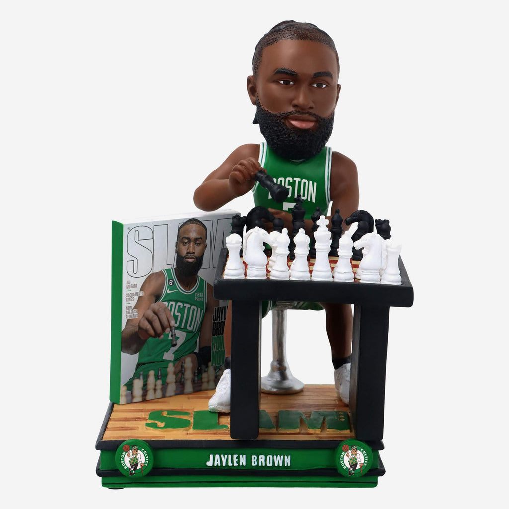 Jaylen Brown Boston Celtics Power Moves Slam Magazine Cover Bobblehead FOCO