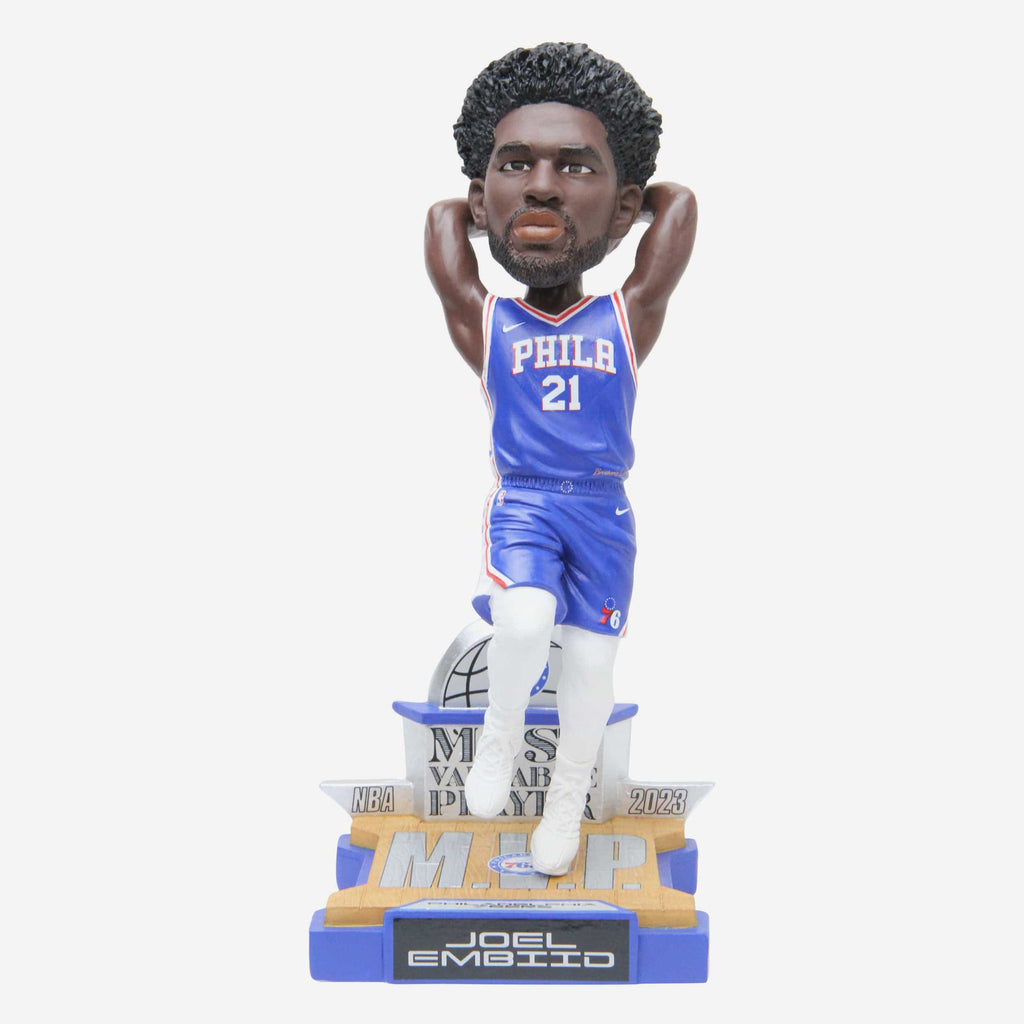 Joel Embiid Philadelphia 76ers 2023 NBA MVP Bobblehead FOCO