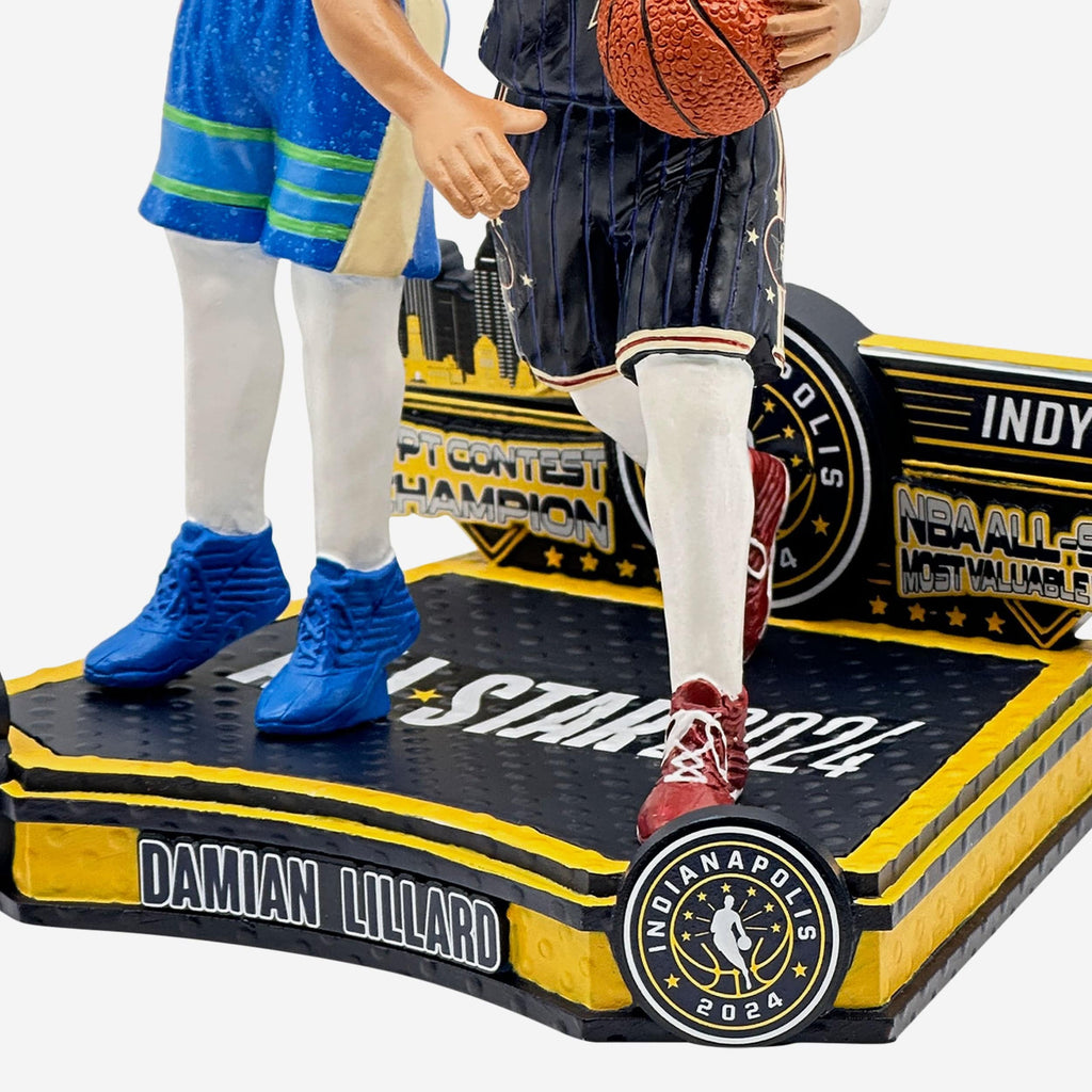 Damian Lillard Milwaukee Bucks 2024 NBA All-Star MVP and 3 Point Champ FOCO