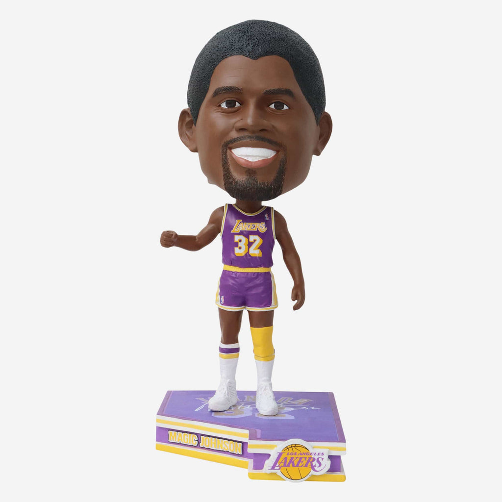 Magic Johnson Los Angeles Lakers Legendary Rivalry Bighead Bobblehead FOCO
