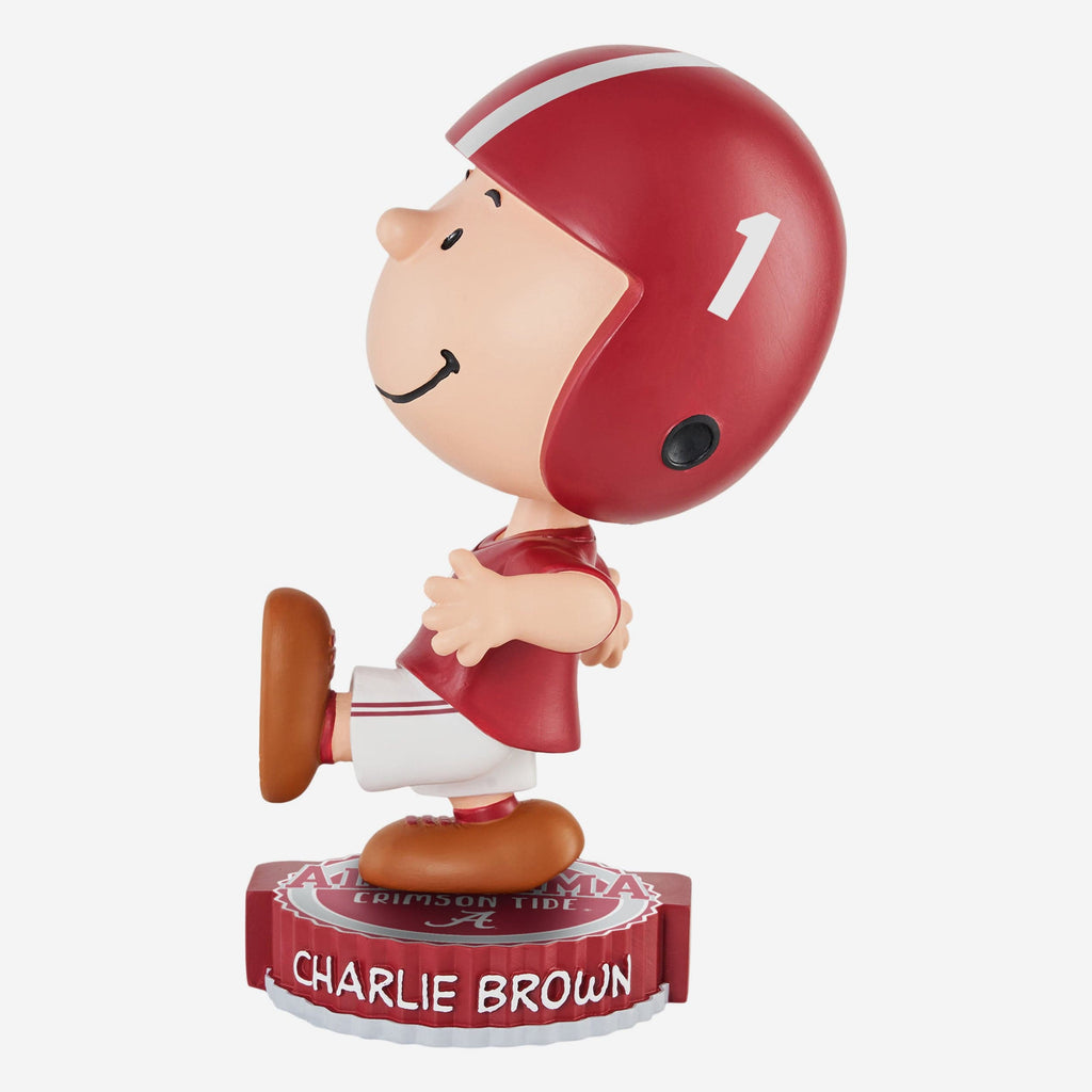 Alabama Crimson Tide Charlie Brown Peanuts Bighead Bobblehead FOCO