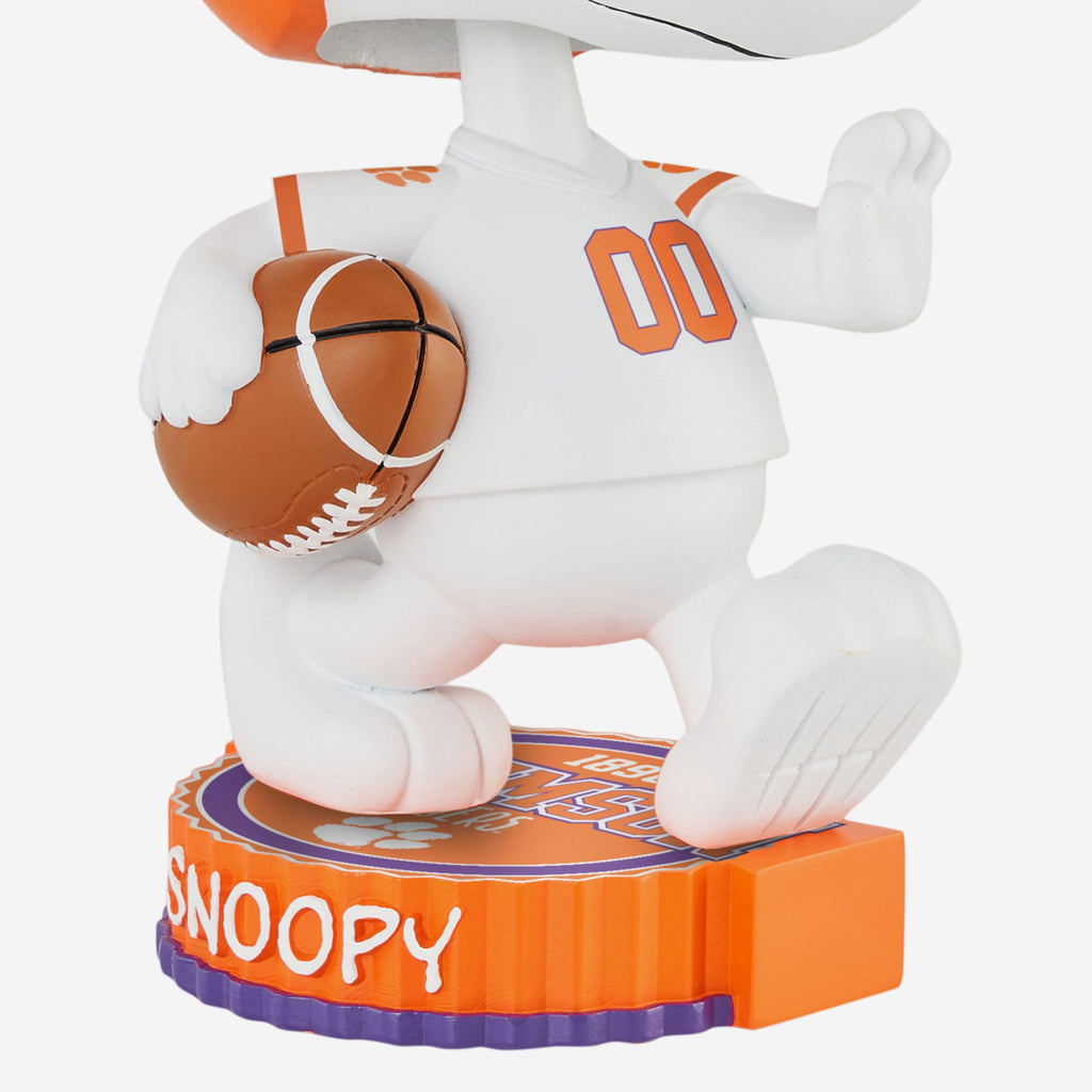 Clemson Tigers Snoopy Peanuts Bighead Bobblehead FOCO