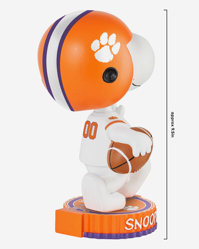 Clemson Tigers Snoopy Peanuts Bighead Bobblehead FOCO