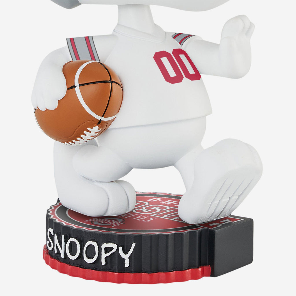 Ohio State Buckeyes Snoopy Peanuts Bighead Bobblehead FOCO
