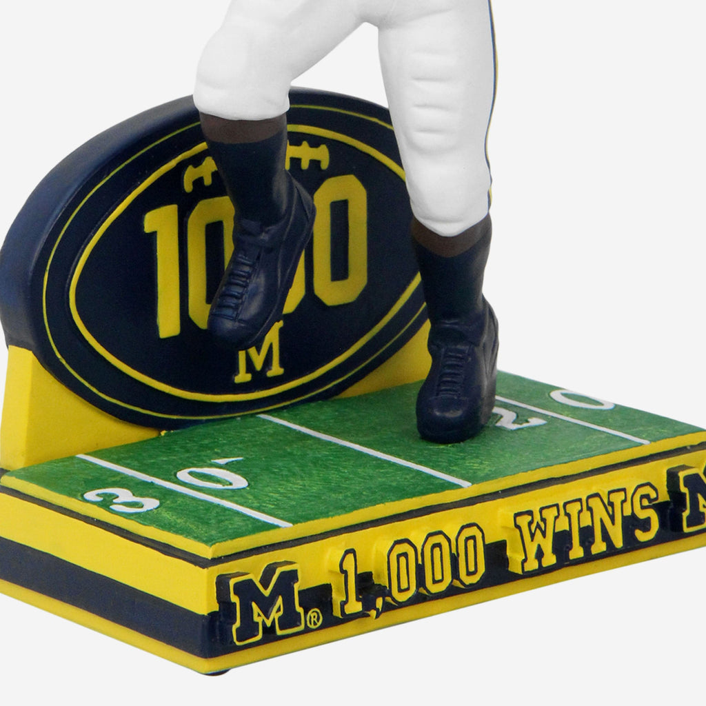 Michigan Wolverines 1,000 Wins Bobblehead FOCO