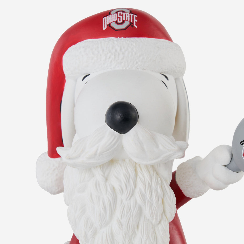 Ohio State Buckeyes Snoopy & Woodstock Peanuts Christmas Special Bobbl FOCO