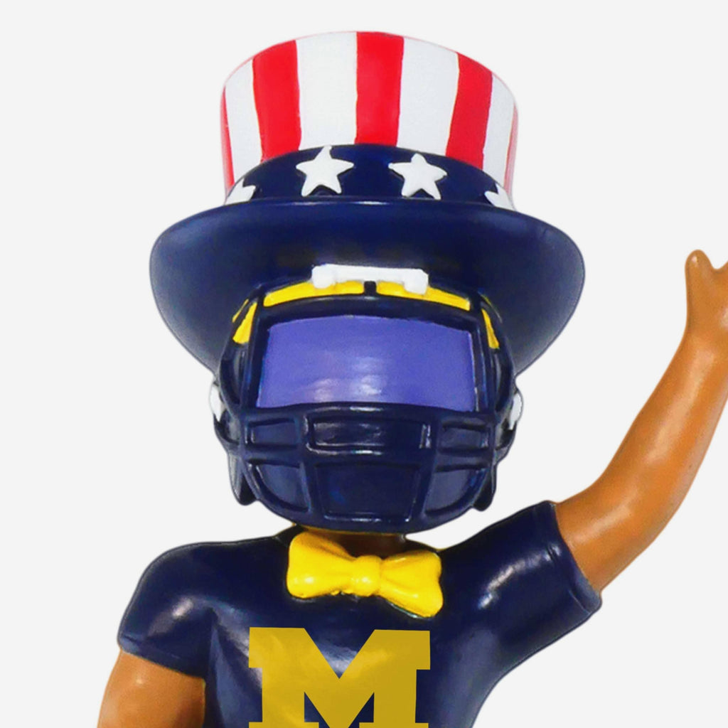 Michigan Wolverines America's 250th Anniversary Bald Eagle Bobblehead FOCO
