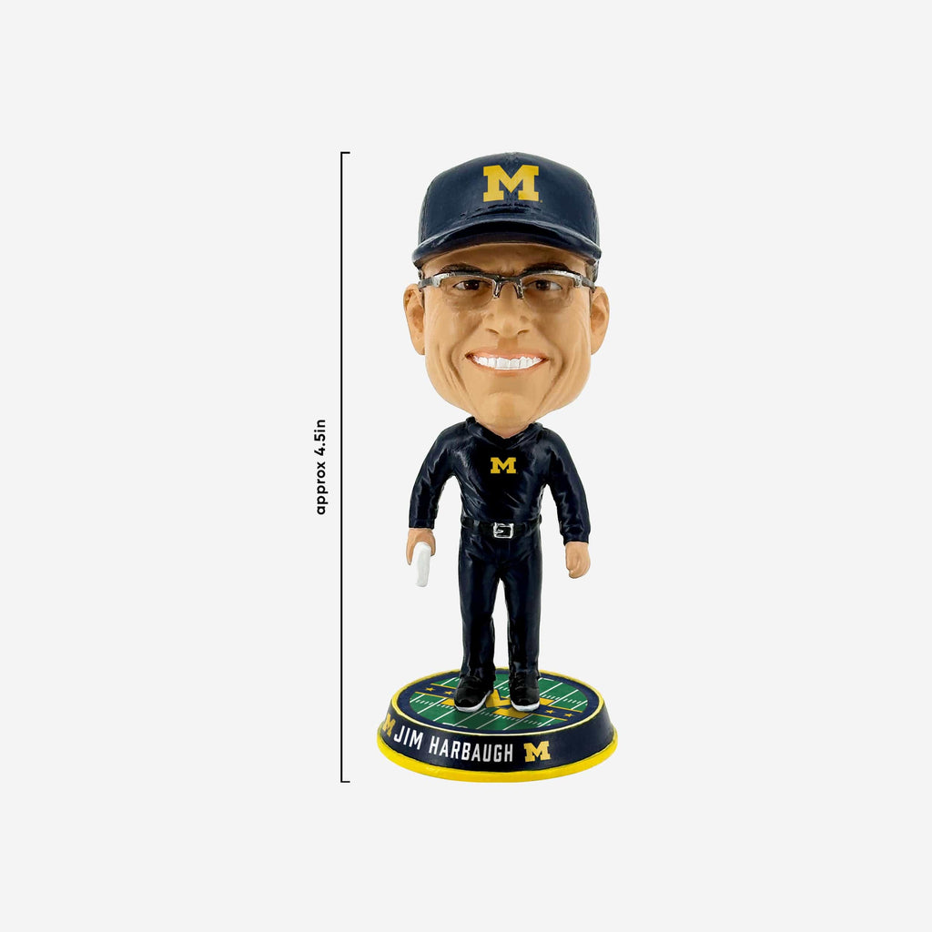 Jim Harbaugh Michigan Wolverines Mini Bighead Bobblehead FOCO