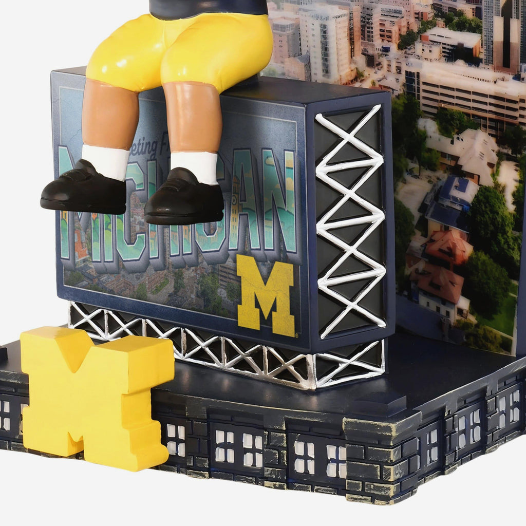 Michigan Wolverines Greetings From Mascot Bobblehead FOCO