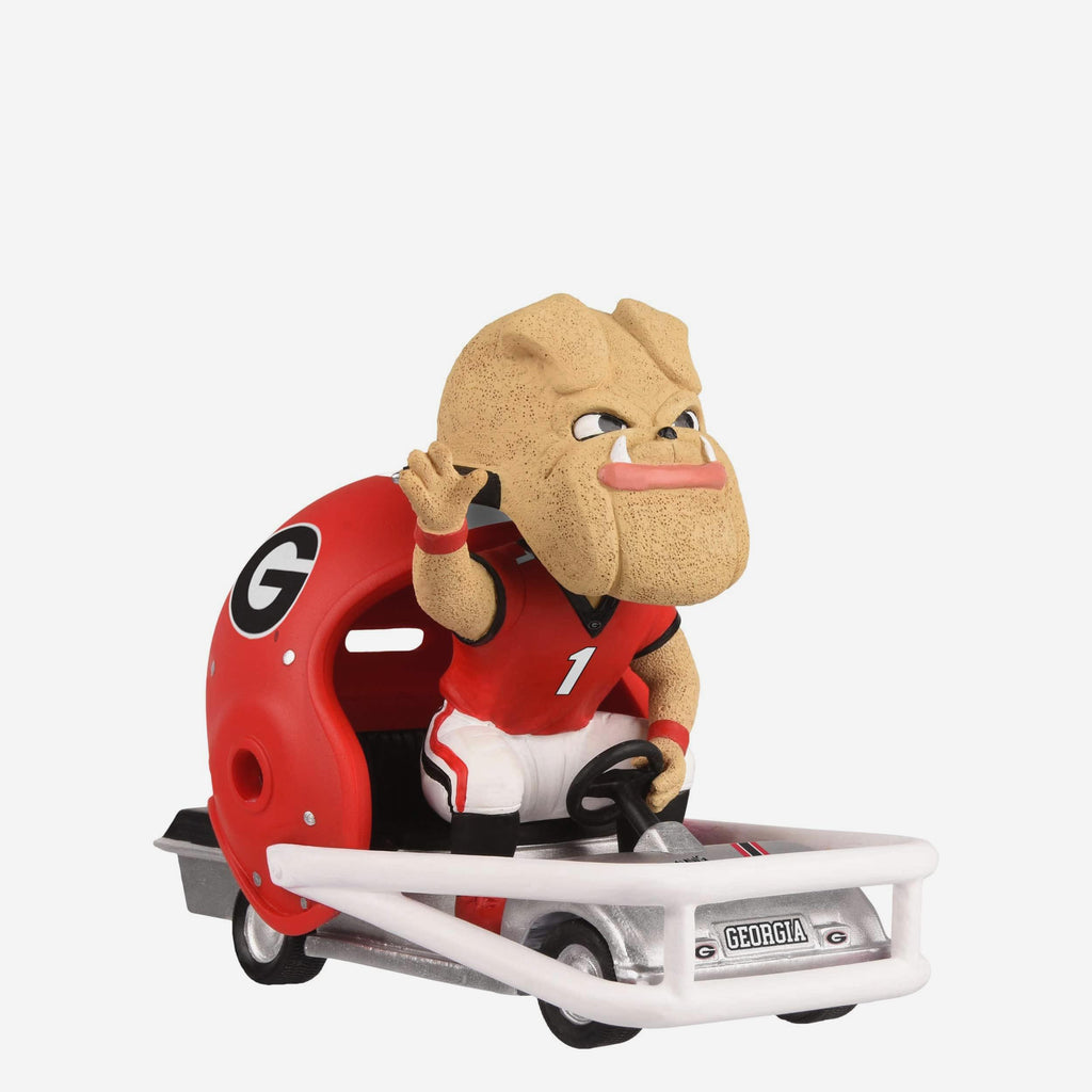 Hairy Dawg Georgia Bulldogs Helmet Cart Mascot Bobblehead FOCO