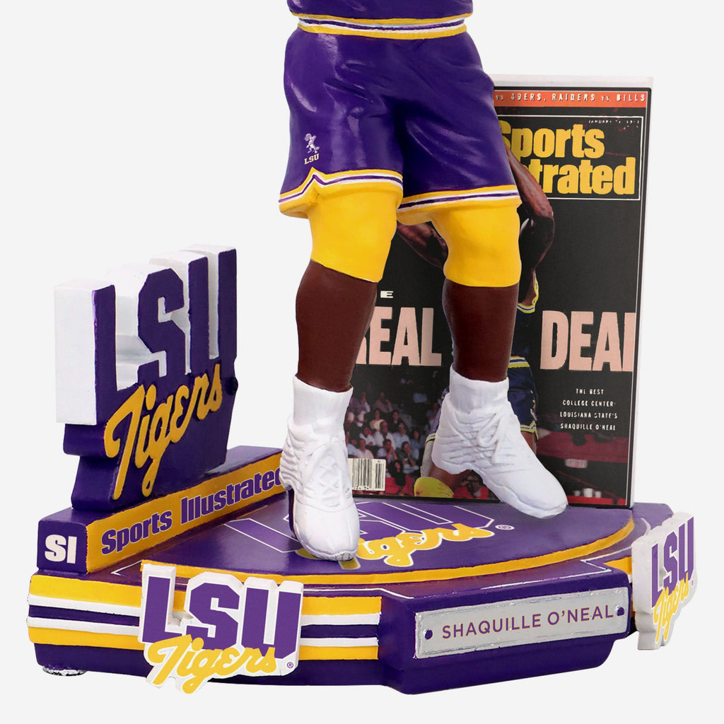 Shaquille O'Neal LSU Tigers The Real Deal Sports Illustrated Cover Bob FOCO