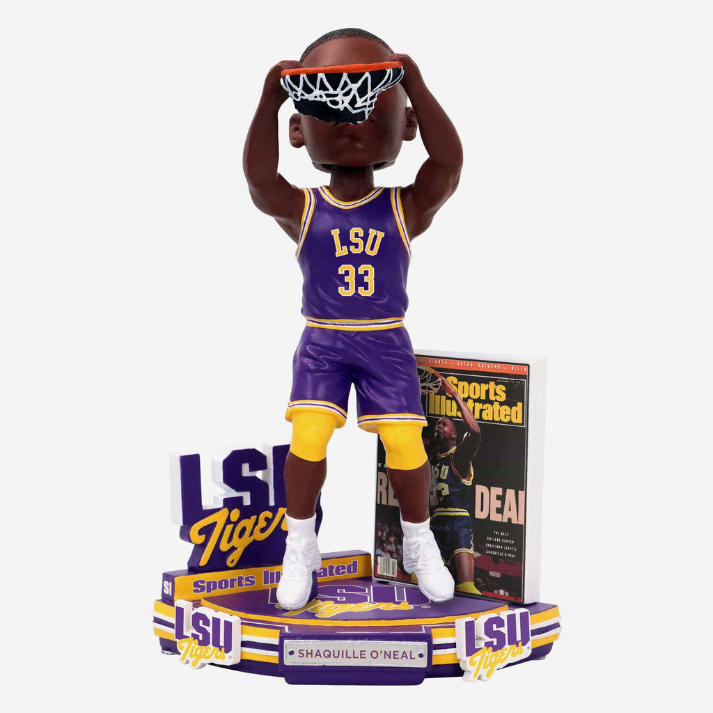 Shaquille O'Neal LSU Tigers The Real Deal Sports Illustrated Cover Bob FOCO
