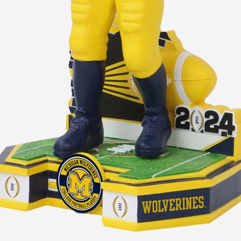 Michigan Wolverines 2024 College Football Playoff Bobblehead FOCO