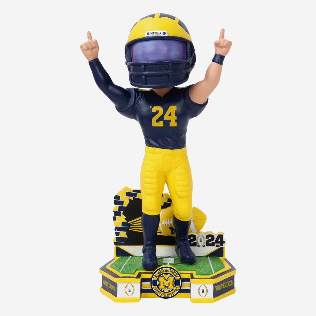 Michigan Wolverines 2024 College Football Playoff Bobblehead FOCO