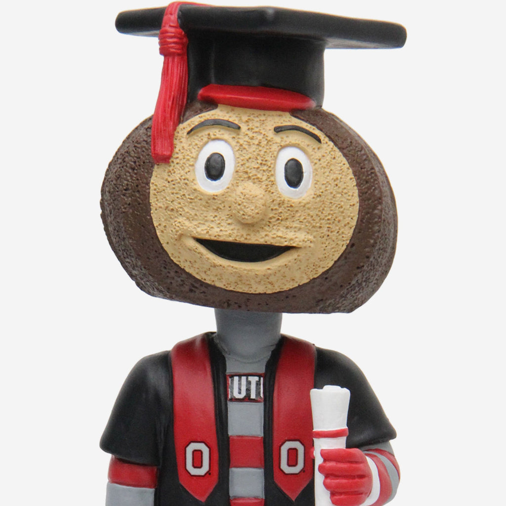 Brutus Buckeye Ohio State Buckeyes Graduation Mascot Bobblehead FOCO