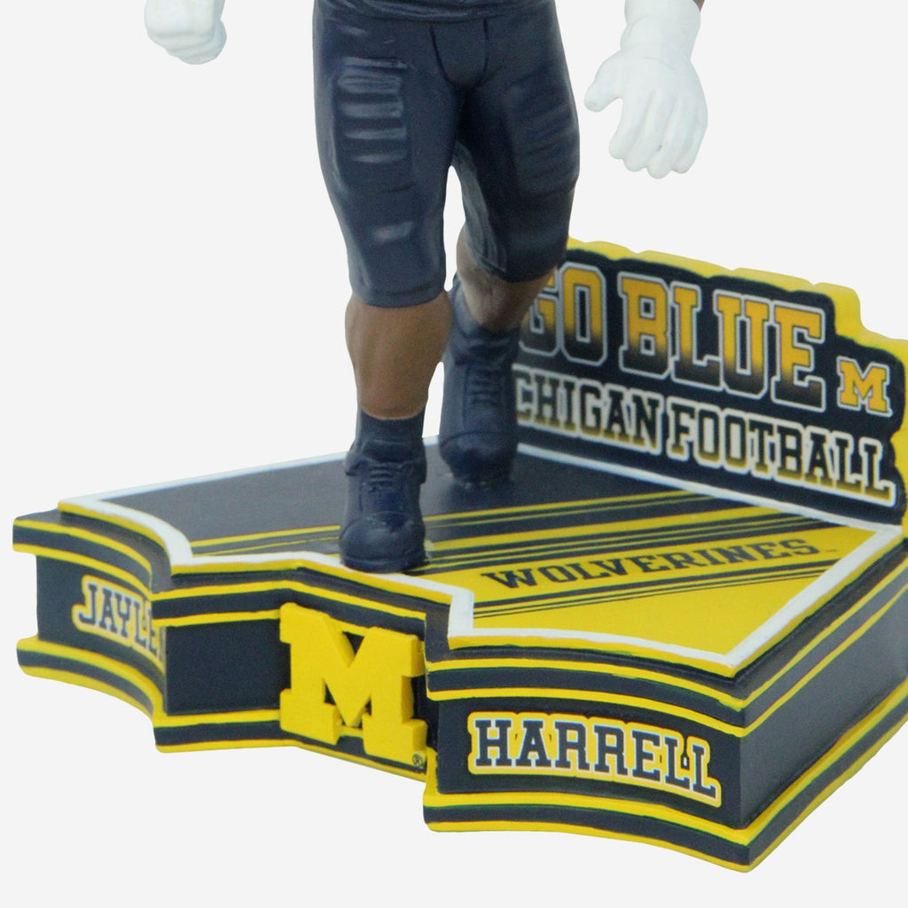 Jaylen Harrell Michigan Wolverines 2023 Football Blue Uniform Student FOCO