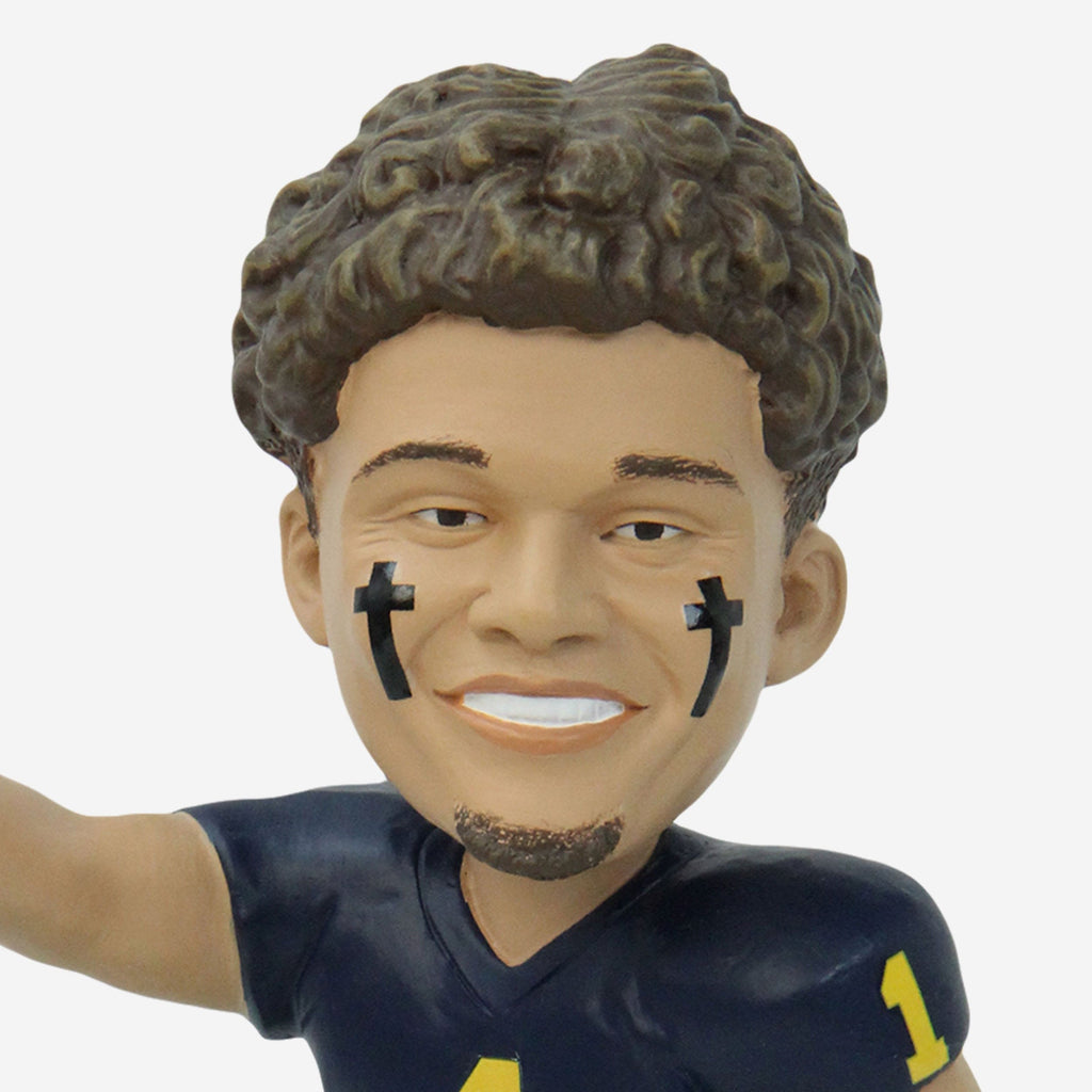 Roman Wilson Michigan Wolverines 2023 Football Blue Uniform Student At FOCO